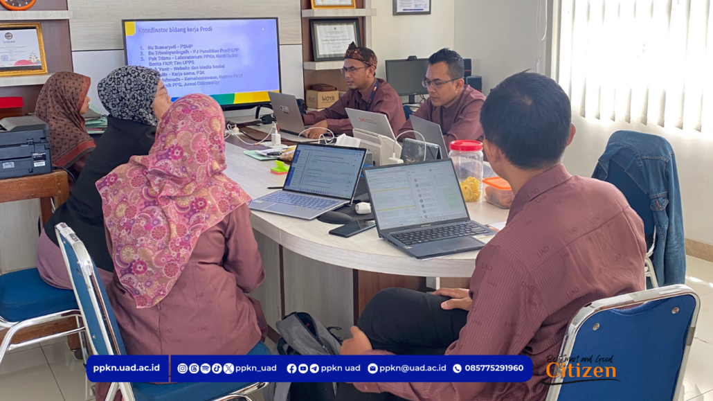 Koordinaasi Rutin Prodi Ppkn Universitas Ahmad Dahlan Program Studi