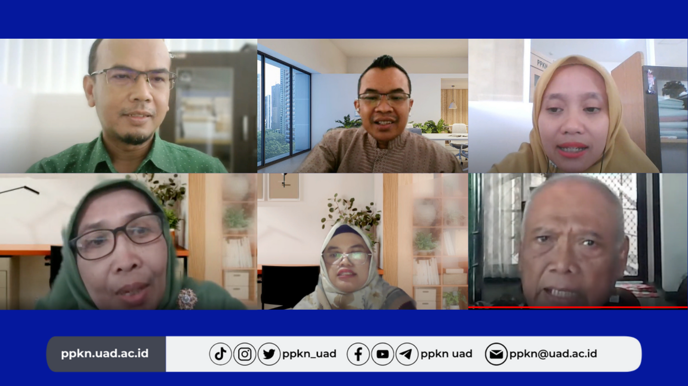 Workshop Visi Keilmuan Program Studi Ppkn Uad Program Studi Ppkn Uad