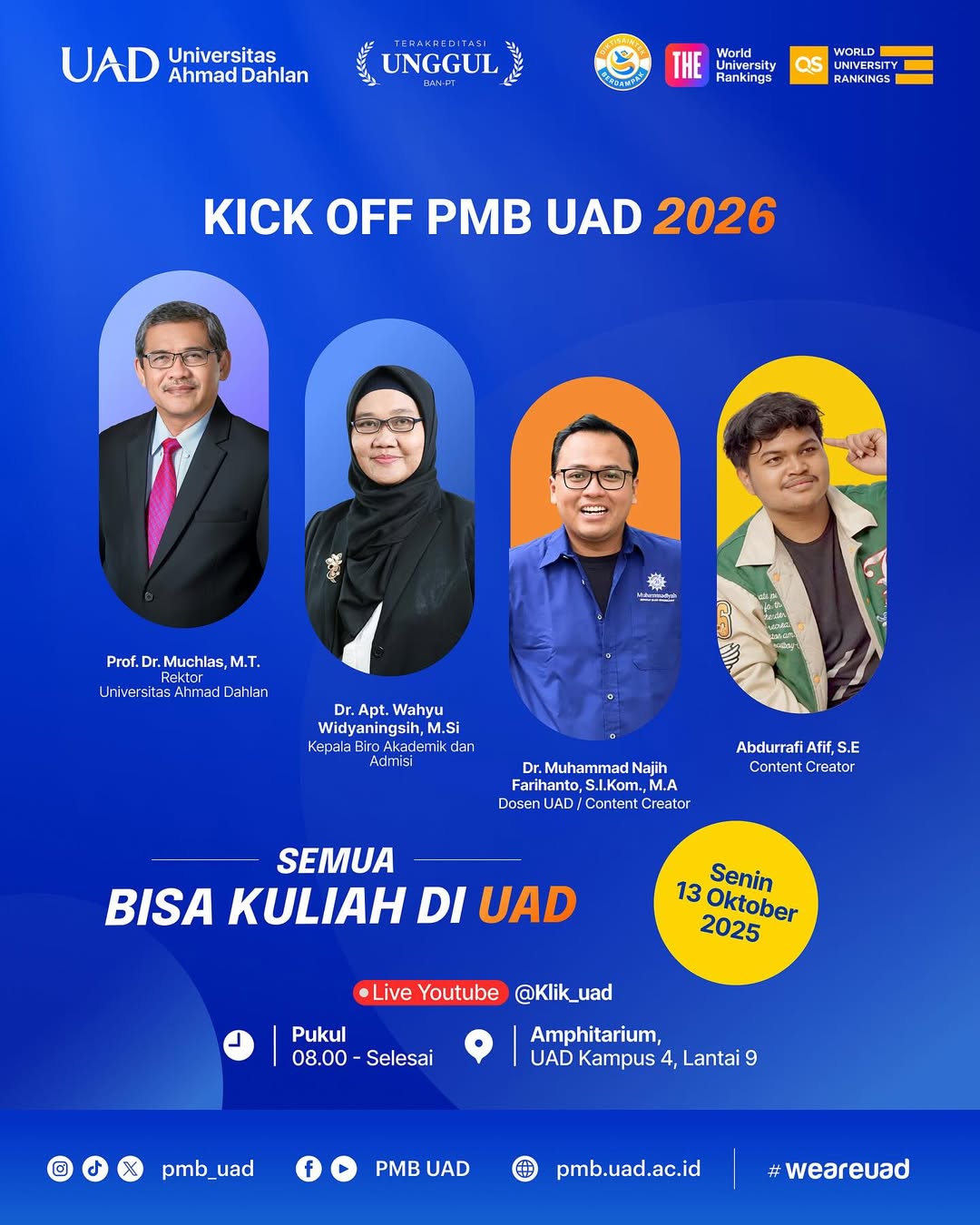Kick Off PMB UAD 2026 - Program Studi PPKn UAD