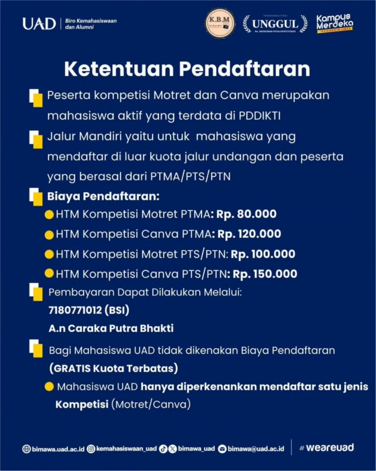 Kompetisi Canva Tingkat Nasional #4 - Program Studi PPKn UAD